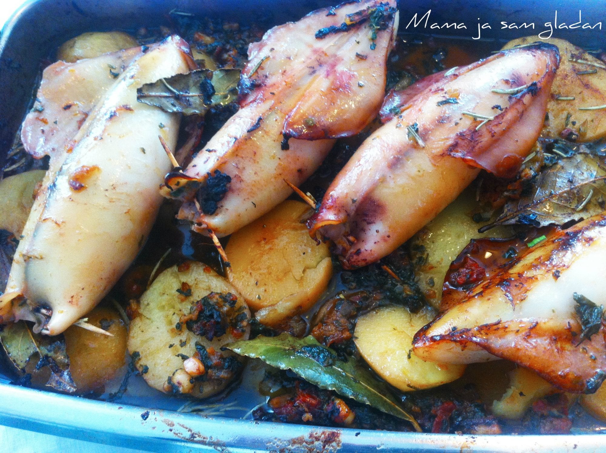 Punjene lignje | Mama, ja sam gladan