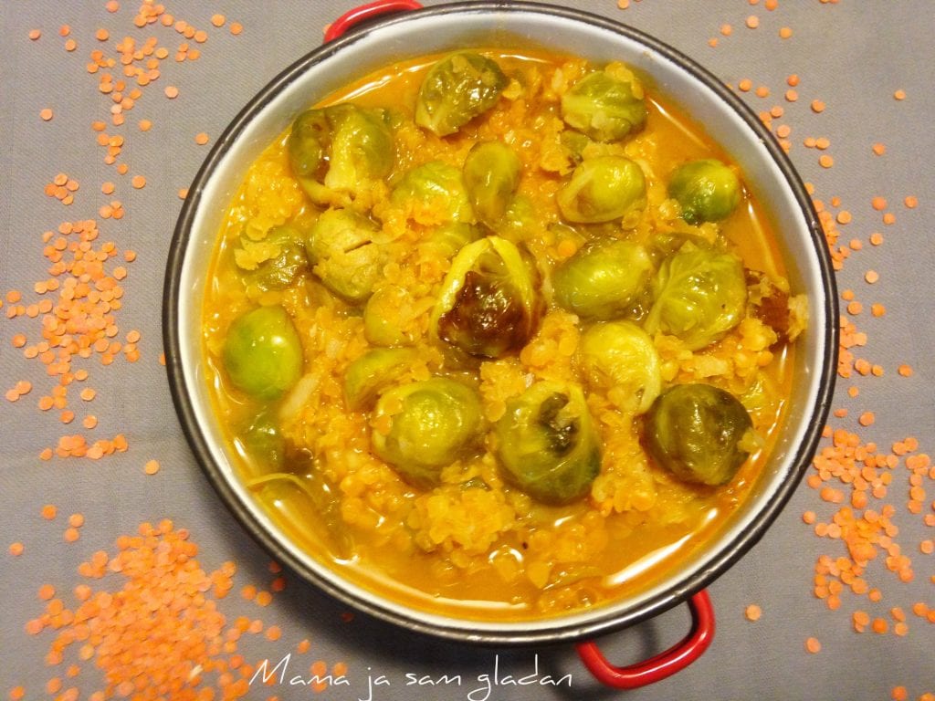 Varivo od pečenih prokulica i leće | Mama, ja sam gladan