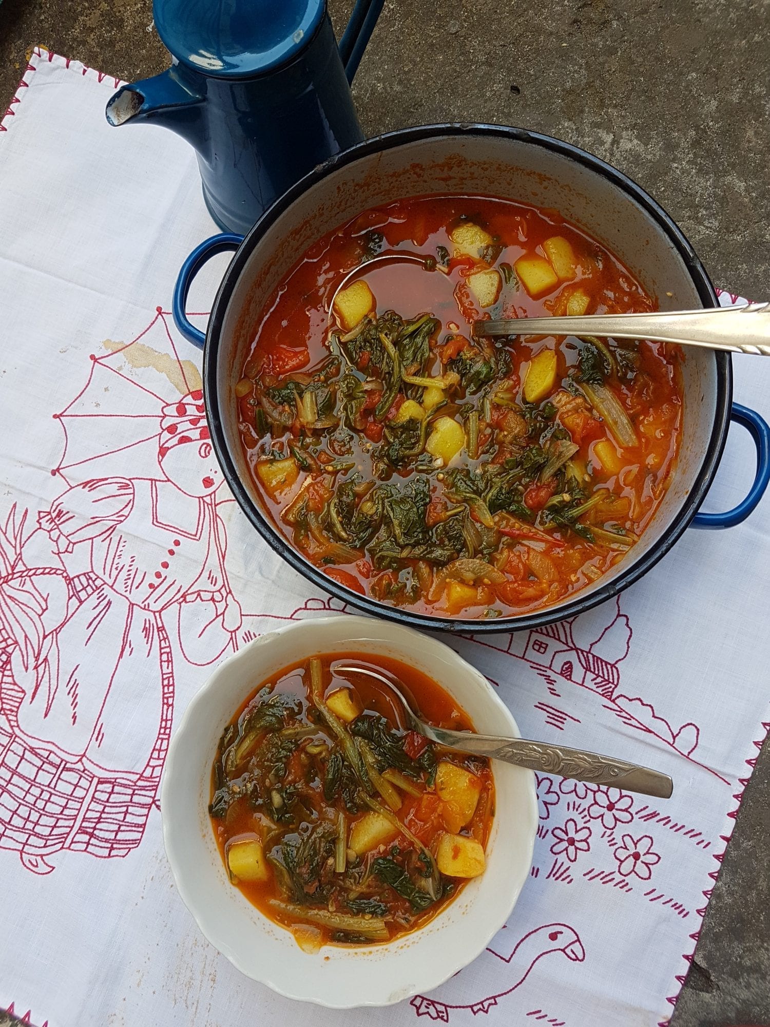 Varivo od blitve, rajčica i krumpira | Mama, ja sam gladan