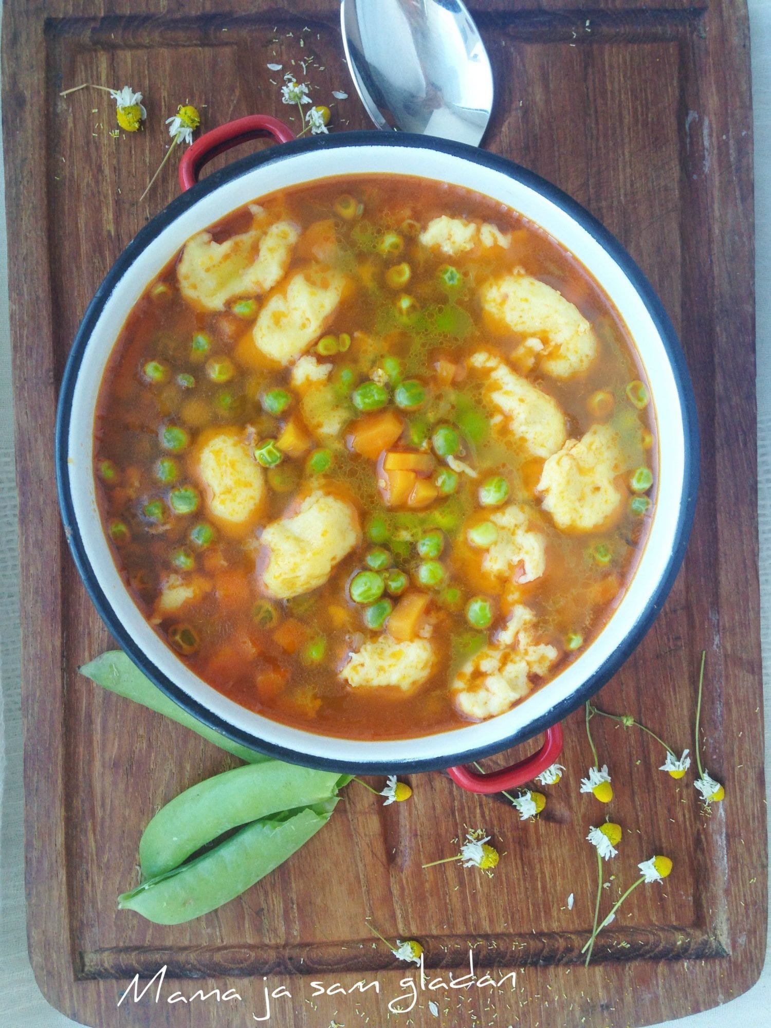 Proljetno varivo od graška | Mama, ja sam gladan