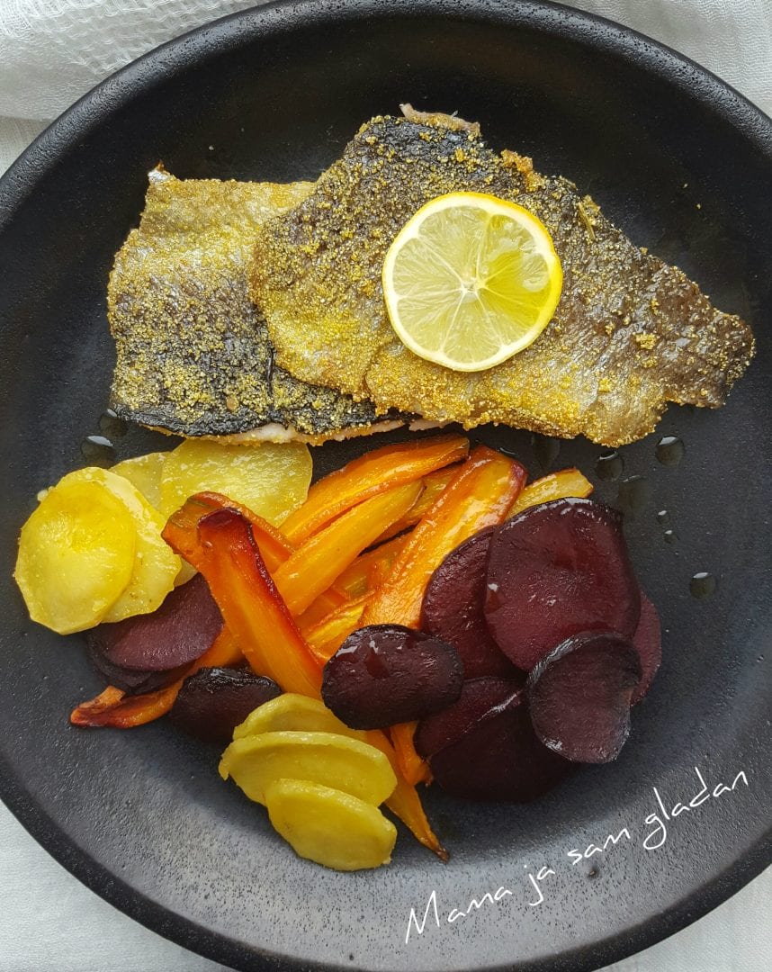 Pastrva u kukuruznoj krupici | Mama, ja sam gladan