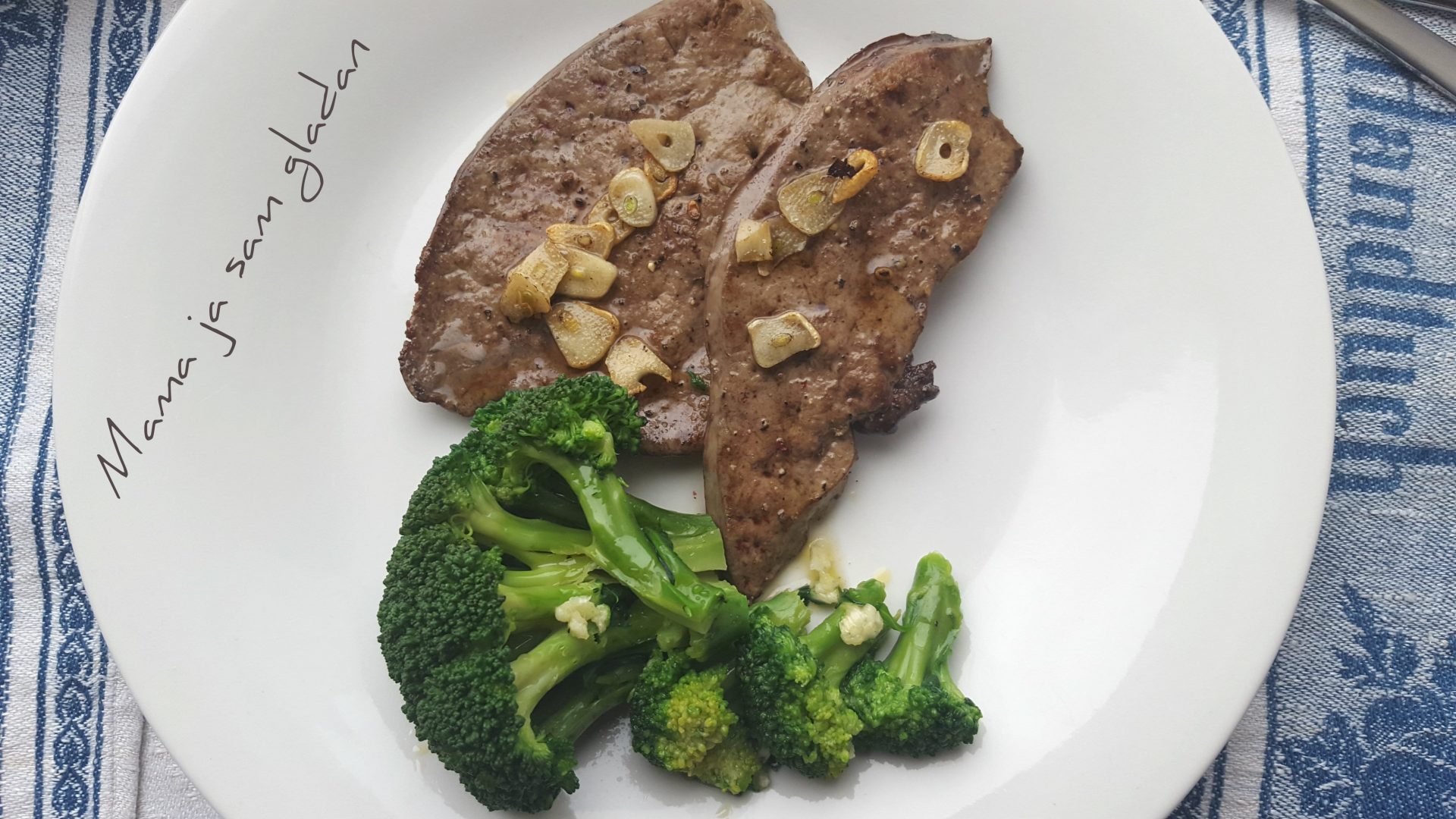 Teleća jetra na naglo | Mama, ja sam gladan