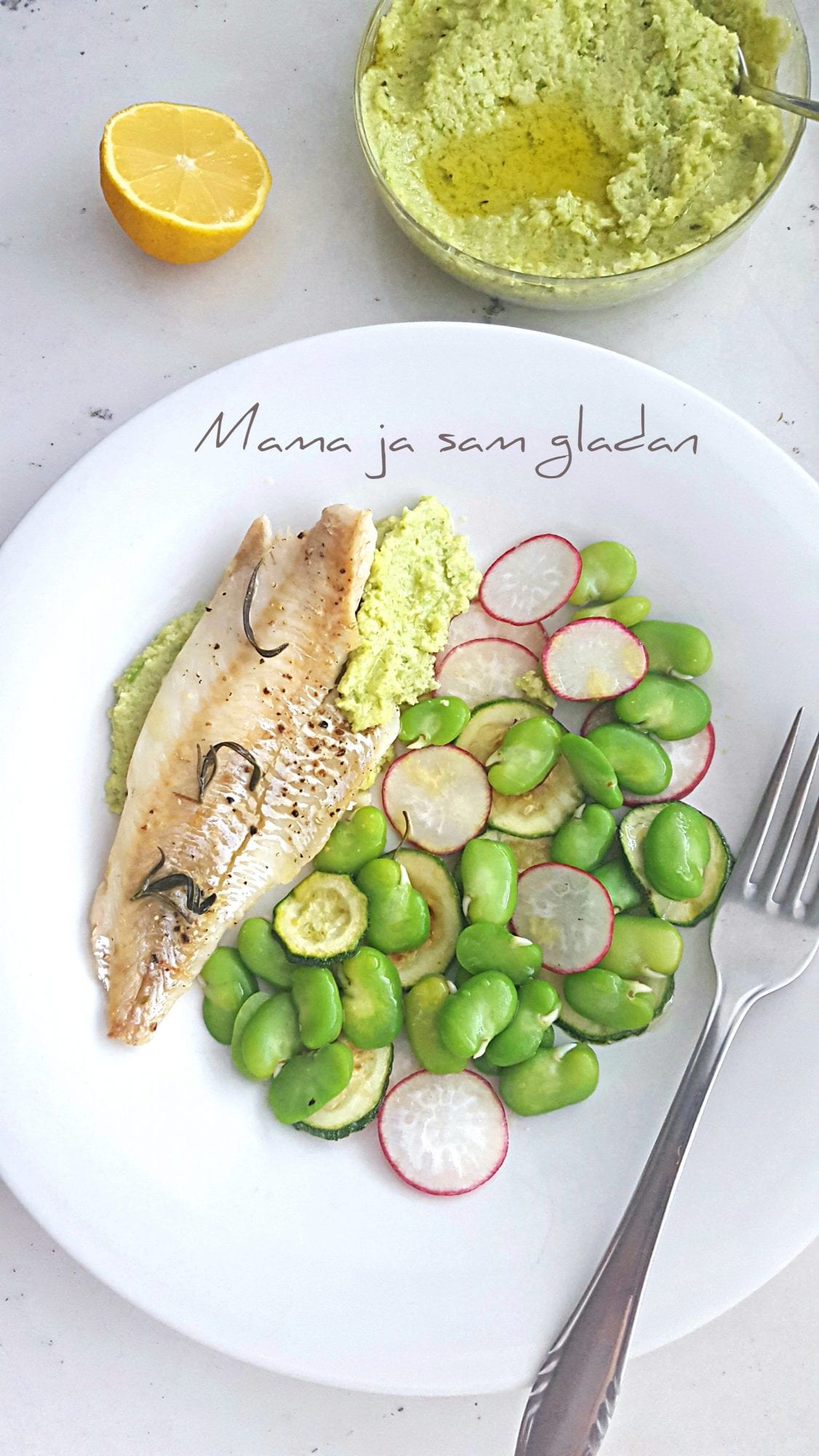 Oslić s pireom od boba | Mama, ja sam gladan