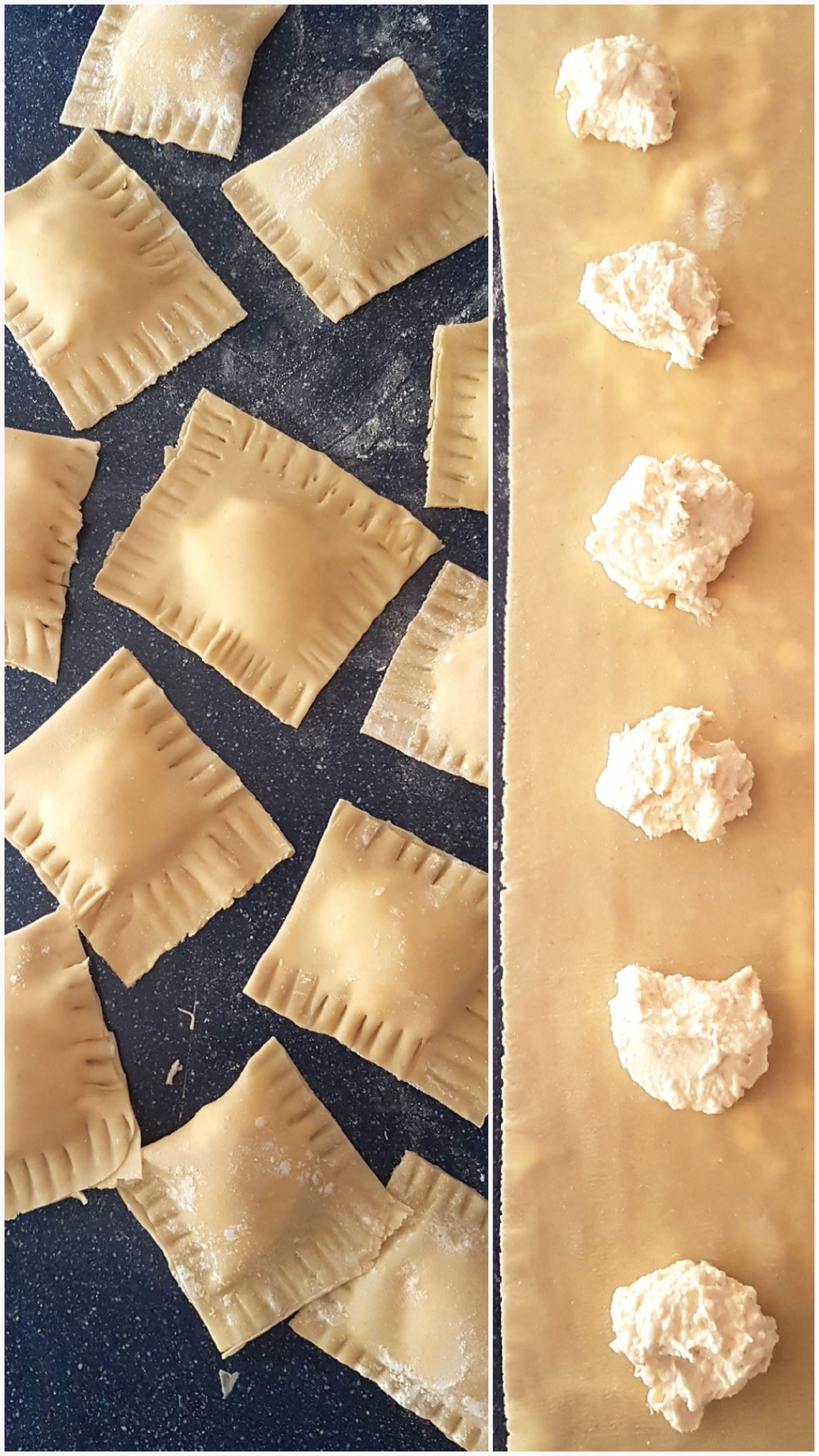 Ravioli punjeni namazom od ribe i jadranskih kozica | Mama, ja sam gladan